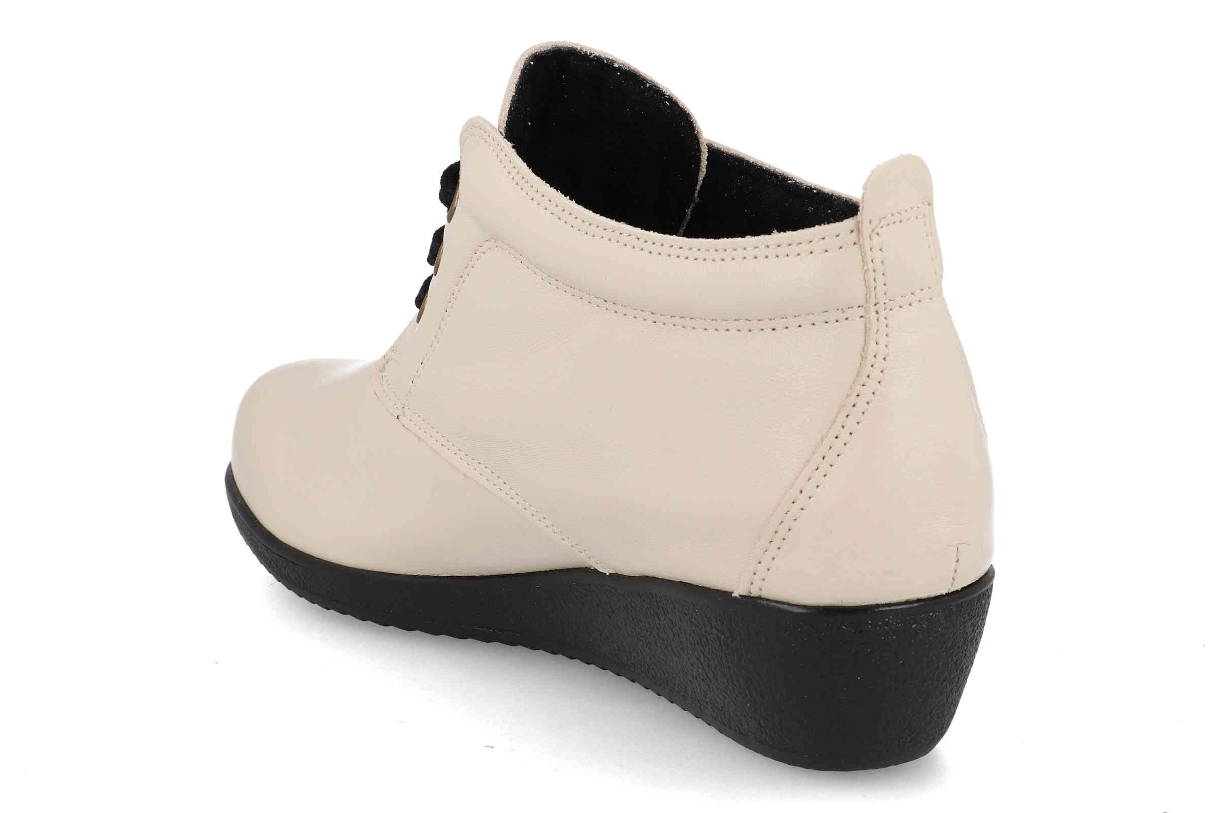 Botín bda Pisa en piel color hielo